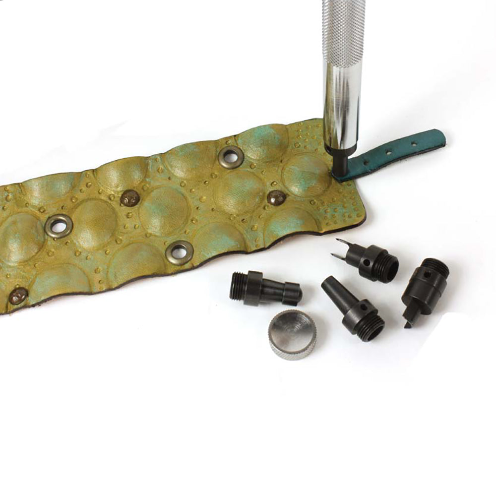 Leather Deluxe Interchangeable Tool Kit – Craft de Ville