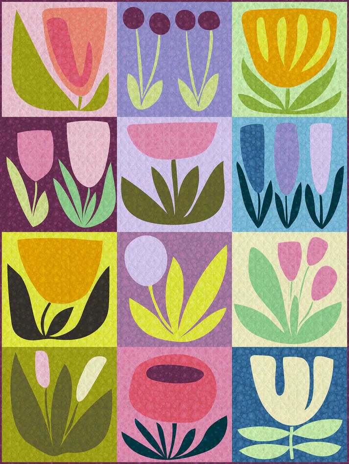 Tamara Kate Design - Wondergarden No.15 Best Buds Quilt Pattern – Craft ...